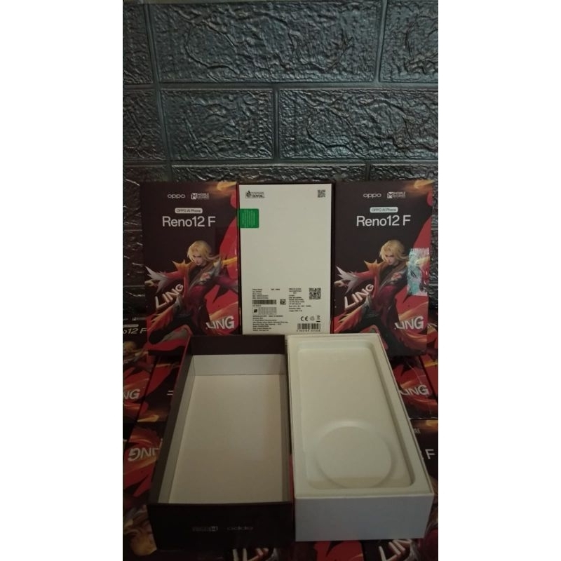 Jual dus box hp Oppo Reno 12F X MLBB original copotan original | Shopee ...