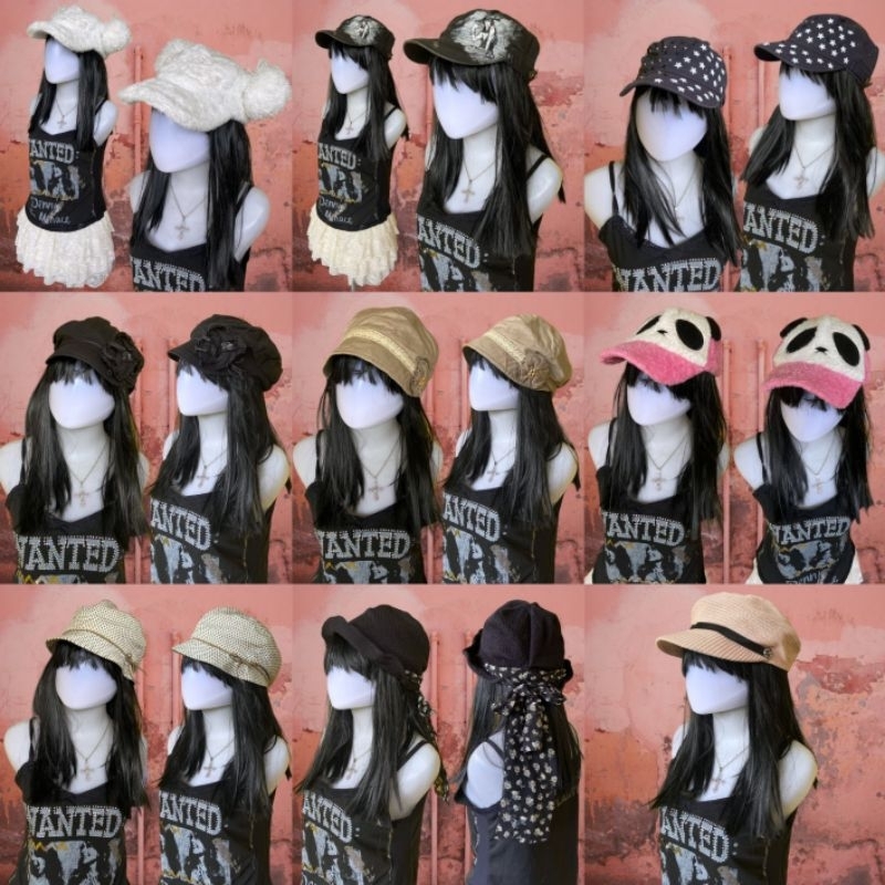 Jual Topi y2k @goodcspace | Shopee Indonesia