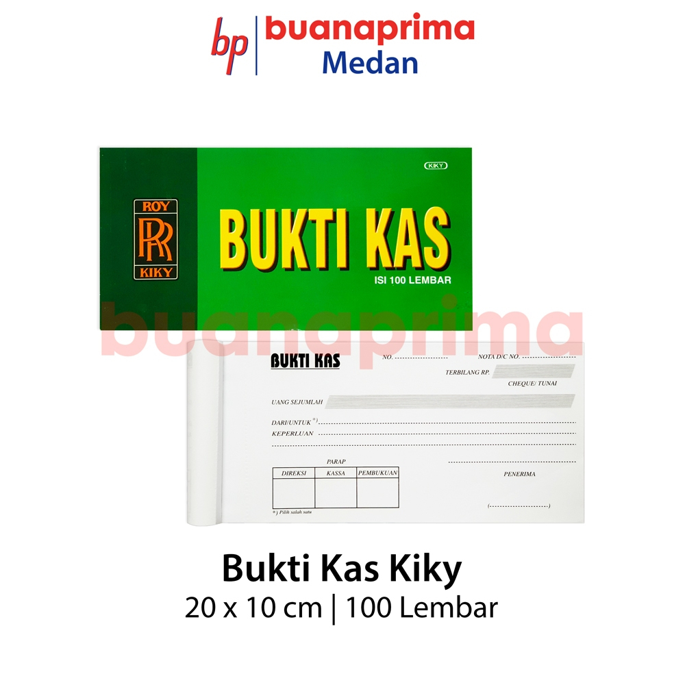 Jual Buku BUKTI KAS KIKY 100 Lembar Bon Keuangan | Shopee Indonesia