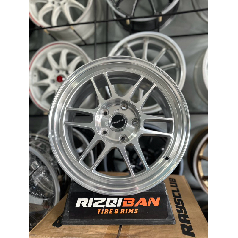 Jual velg rpf r16 full polish pcd 5x114 lebar kondisi baru | Shopee ...