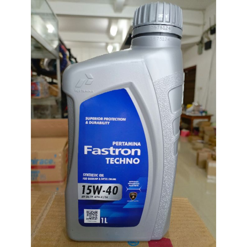 Jual Oli Mesin Pertamina Fastron Techno 15W40 API SN/CF 1000ML (Bensin ...