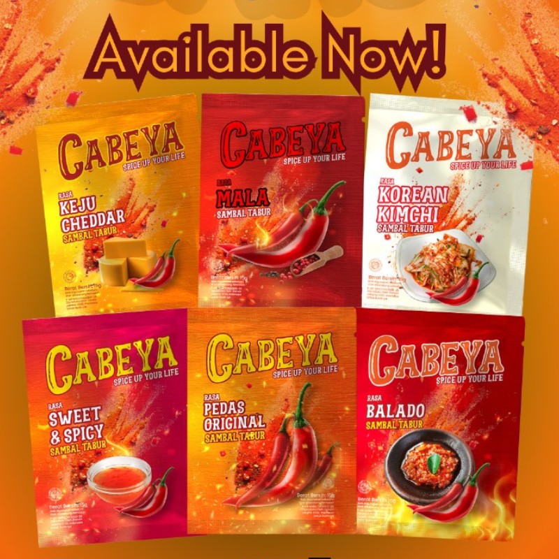 Jual Cabeya Sambal Tabur / Cabe Bubuk dengan Bumbu 15gr | Shopee Indonesia