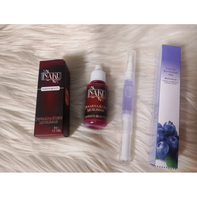 Jual Paket Hemat Inaku Inai kuku, serum kuku, kikir kuku / Inaku Inai ...