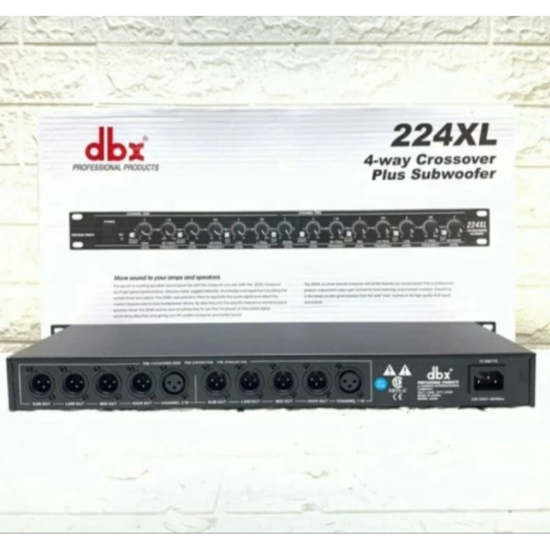 Jual CROSSOVER 224XL 4 WAY PLUS SUBWOOFER BARU | Shopee Indonesia