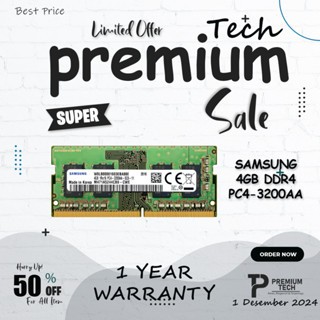 Jual RAM LAPTOP MURAH SAMSUNG DDR4 4GB PC4-3200AA BERGARANSI 1 TAHUN ...