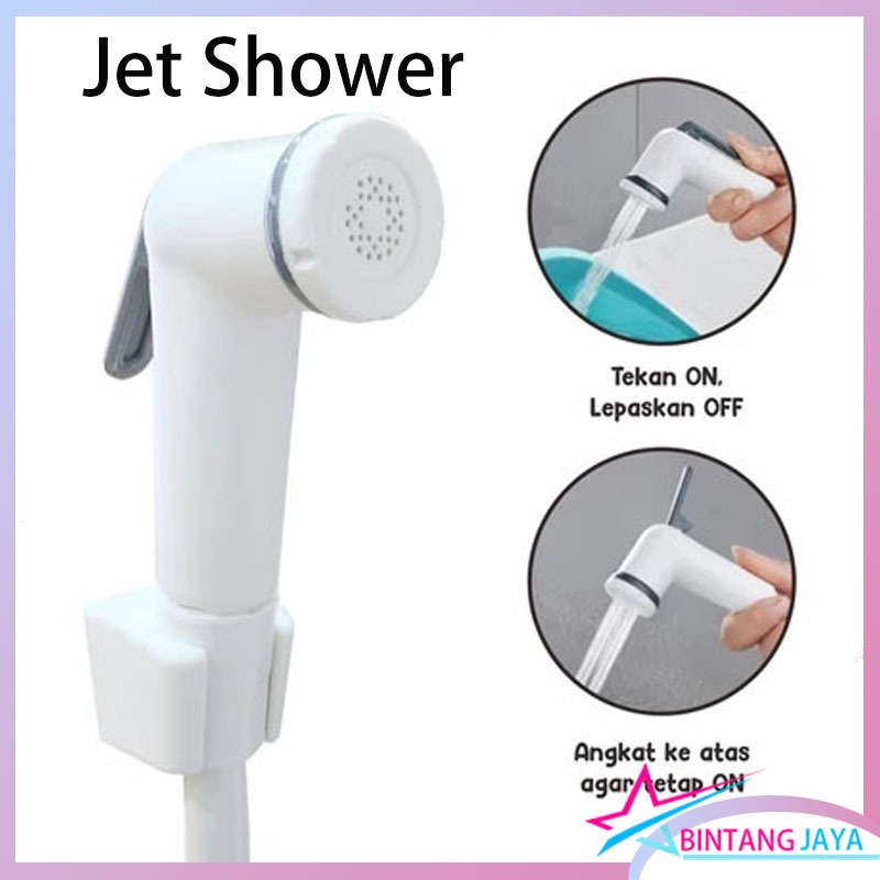 Jual Jet Shower Putih HPP/ Shower Cebok / Sower Bidet | Shopee Indonesia