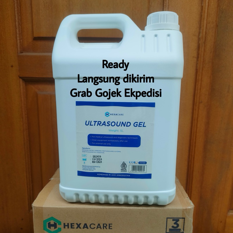 Jual Jelly USG Hexacare Ultrasound Gel 5 Liter | Shopee Indonesia
