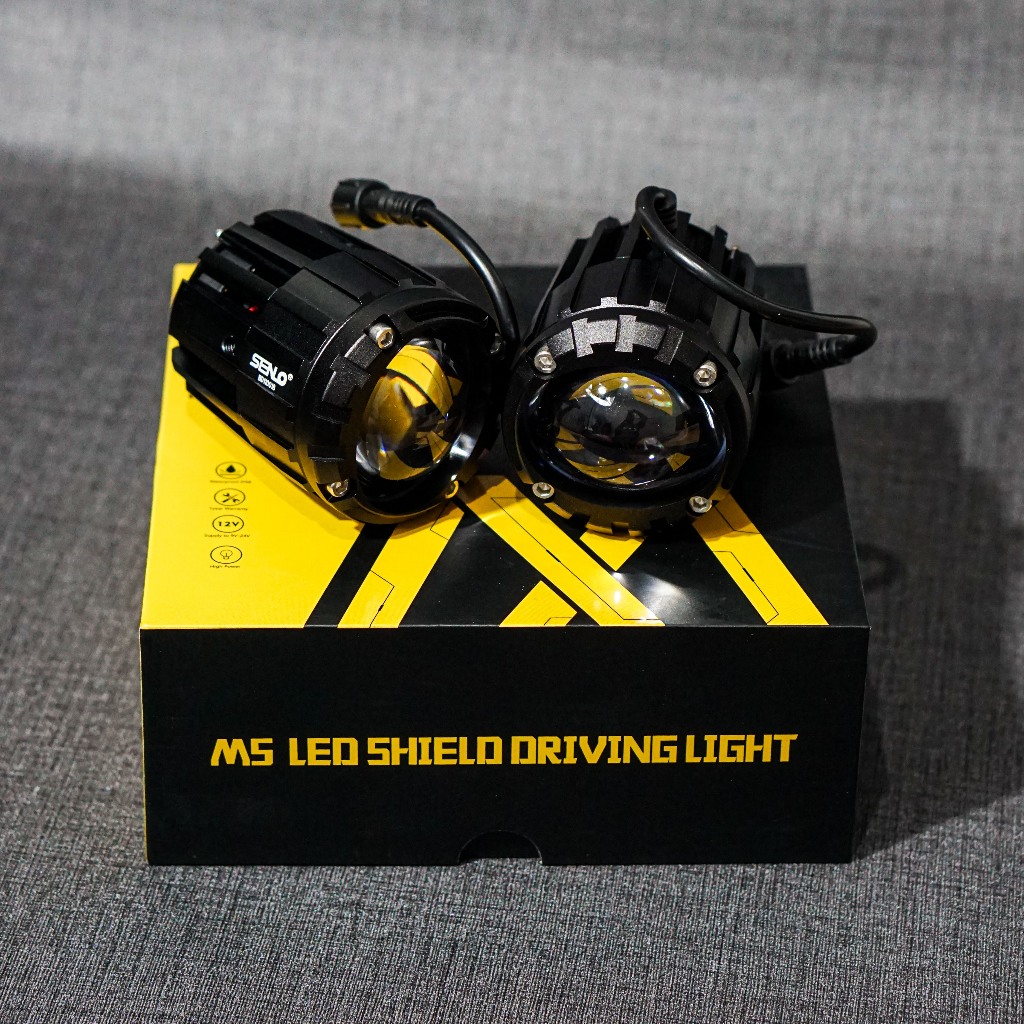 Jual MINI PROJIE SENLO M5 PLUS V3 BLUE LENS 100 WATT FOGLAMP LASER ...