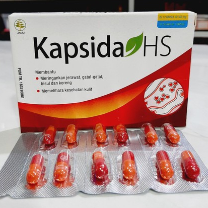 Jual KAPSIDA HS 12 KAPSUL - BISUL, GATAL, JERAWAT DAN KORENG | Shopee ...