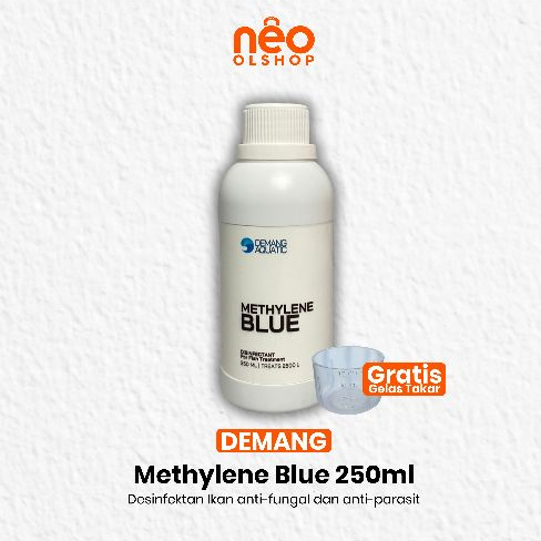 Jual DEMANG Methylene Blue Met Blue Obat Perawatan Ikan - 250ml (Gratis ...