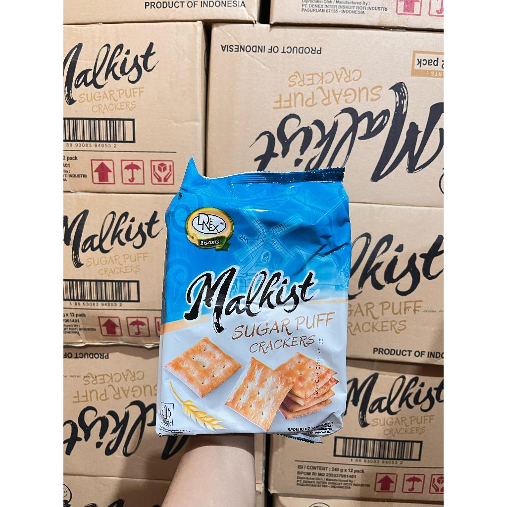 Jual Denex malkist sugar puff 240 gram 1 dus isi 12 pcs | Shopee Indonesia