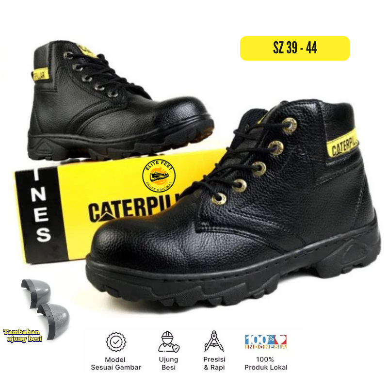 Jual Sepatu Safety Ujung Besi Sepatu Boots Pria Proyek Kerja Pria ...