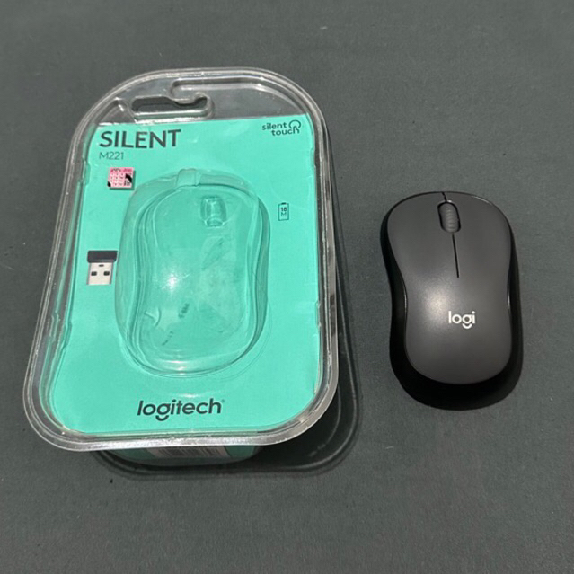 Jual LOGITECH mouse M221 silent wireless original | Shopee Indonesia