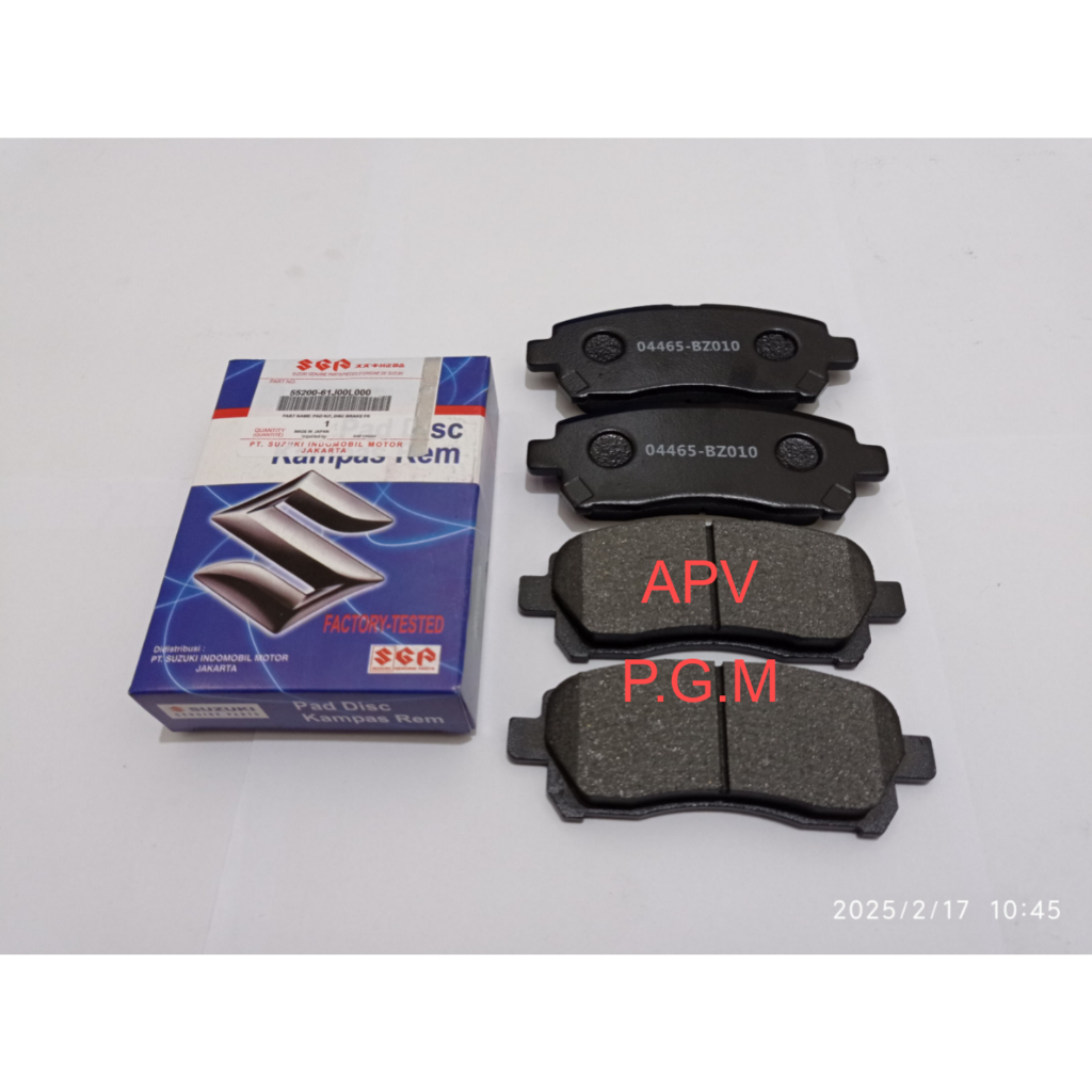 Jual Brake pad front kampas rem depan kanvas suzuki Apv avanza xenia ...