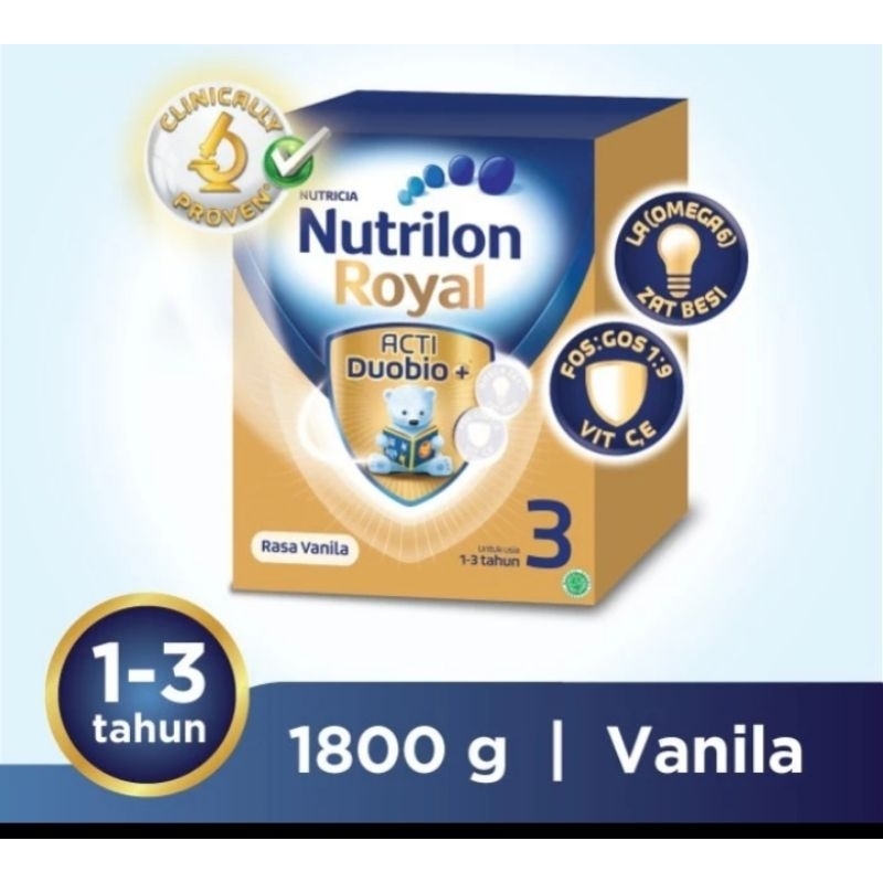 Jual nutrilon royal 3 rasa vanila 1800g | Shopee Indonesia