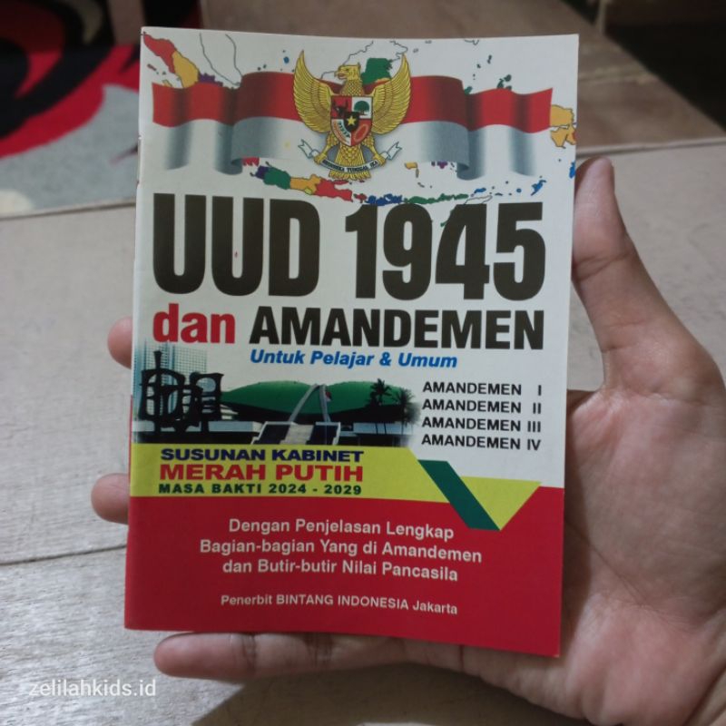 Jual Buku UUD 1945 dan Amandemen untuk pelajar/umum | Shopee Indonesia