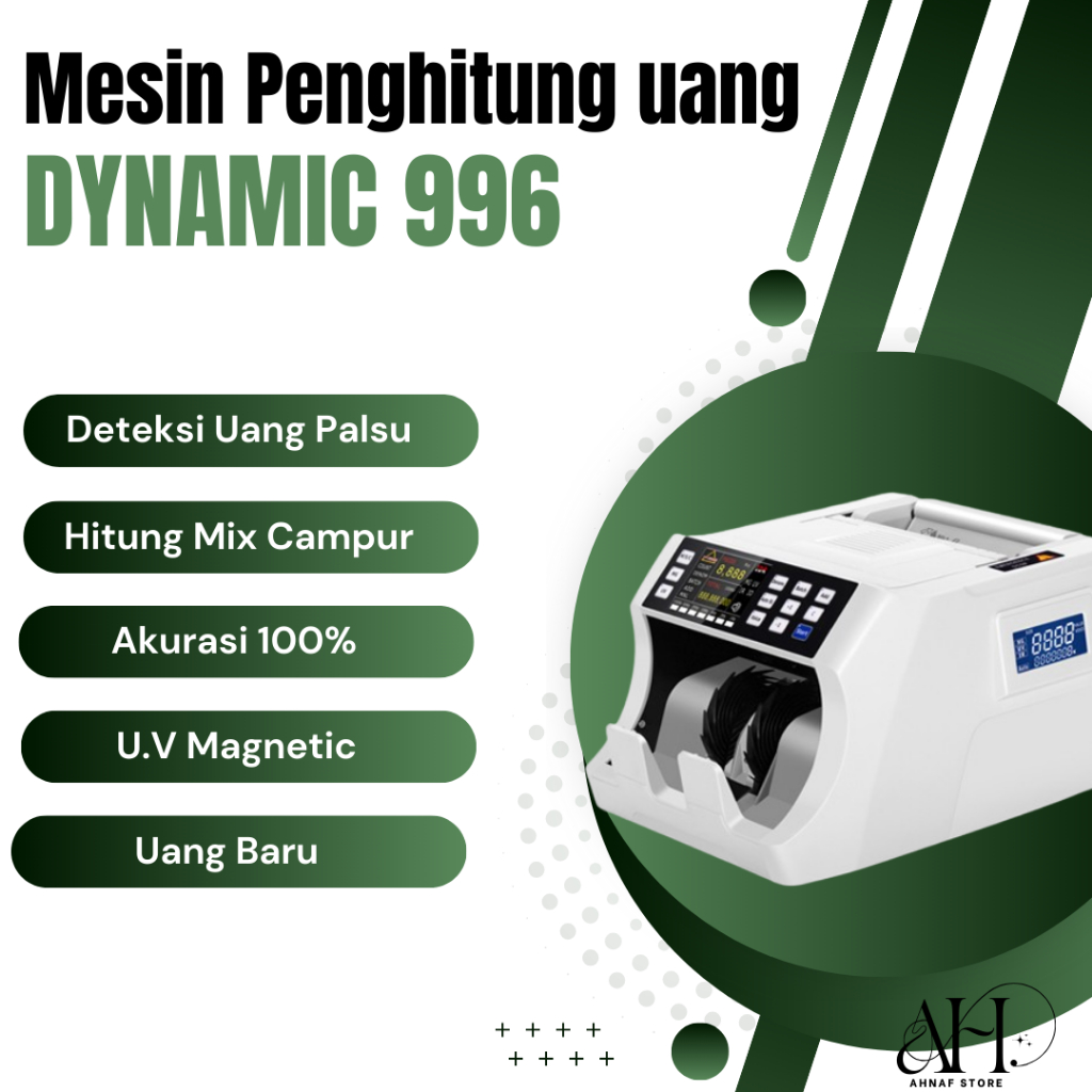 Jual Mesin Penghitung Uang Prime Dynamic 996 Garansi Resmi | Shopee ...