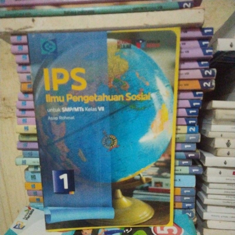 Jual Buku Ips Ilmu Pengetahuan Sosial Kurikulum Merdeka Smp Kelas 7/1 Erlangga | Shopee Indonesia