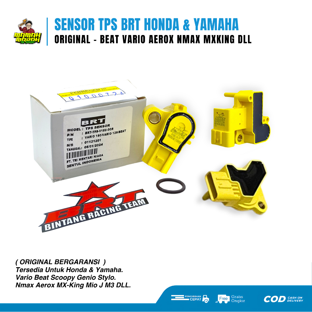 Jual Sensor TPS BRT Vario 125 Vario 150 Beat Fi Scoopy Fi Vario 110 Fi ...