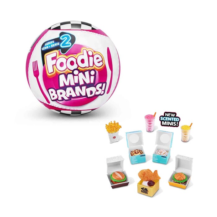 Jual ZURU Playset 5 Surprise Foodie Mini Brands S2 | Shopee Indonesia
