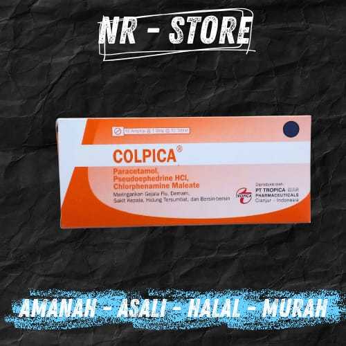 Jual COLPICA TAB - BOX ISI 10 SRTIP | Shopee Indonesia