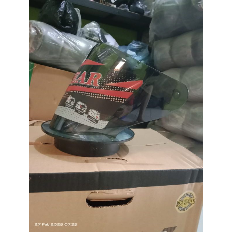 Jual KACA/VISOR+RACET FLAT HELM KYT KYOTO/INK DYNAMIC/DYR SUBARU DLL ...