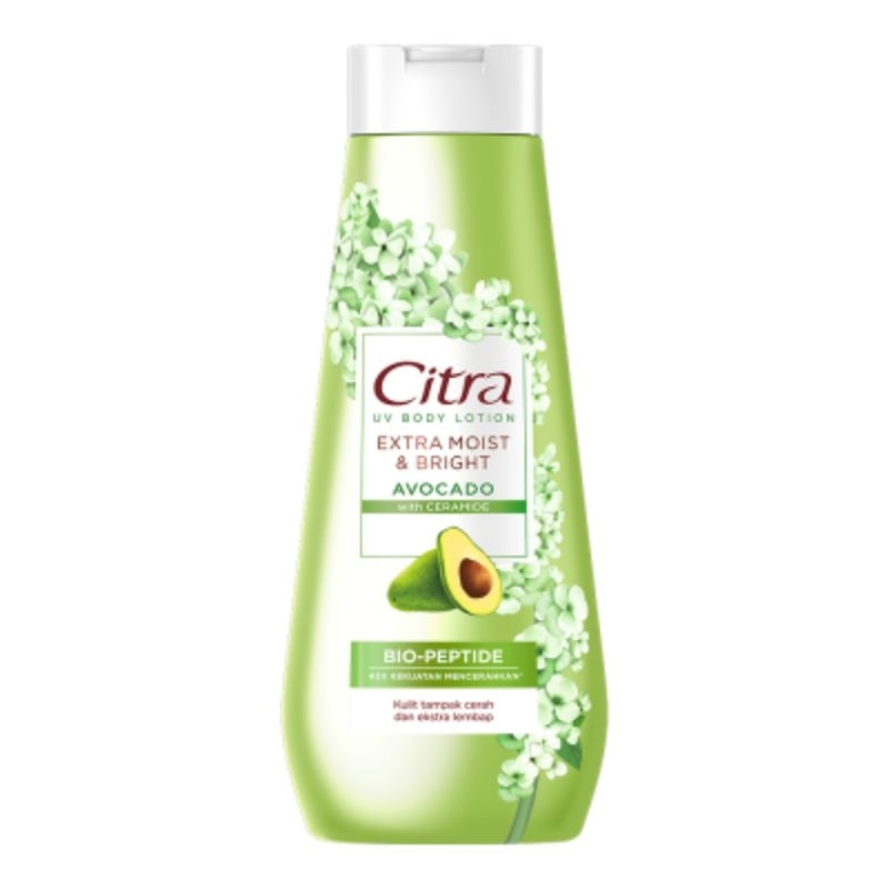 Jual CITRA EXTRA MOIST & BRIGHT AVOCADO 210ML | Shopee Indonesia