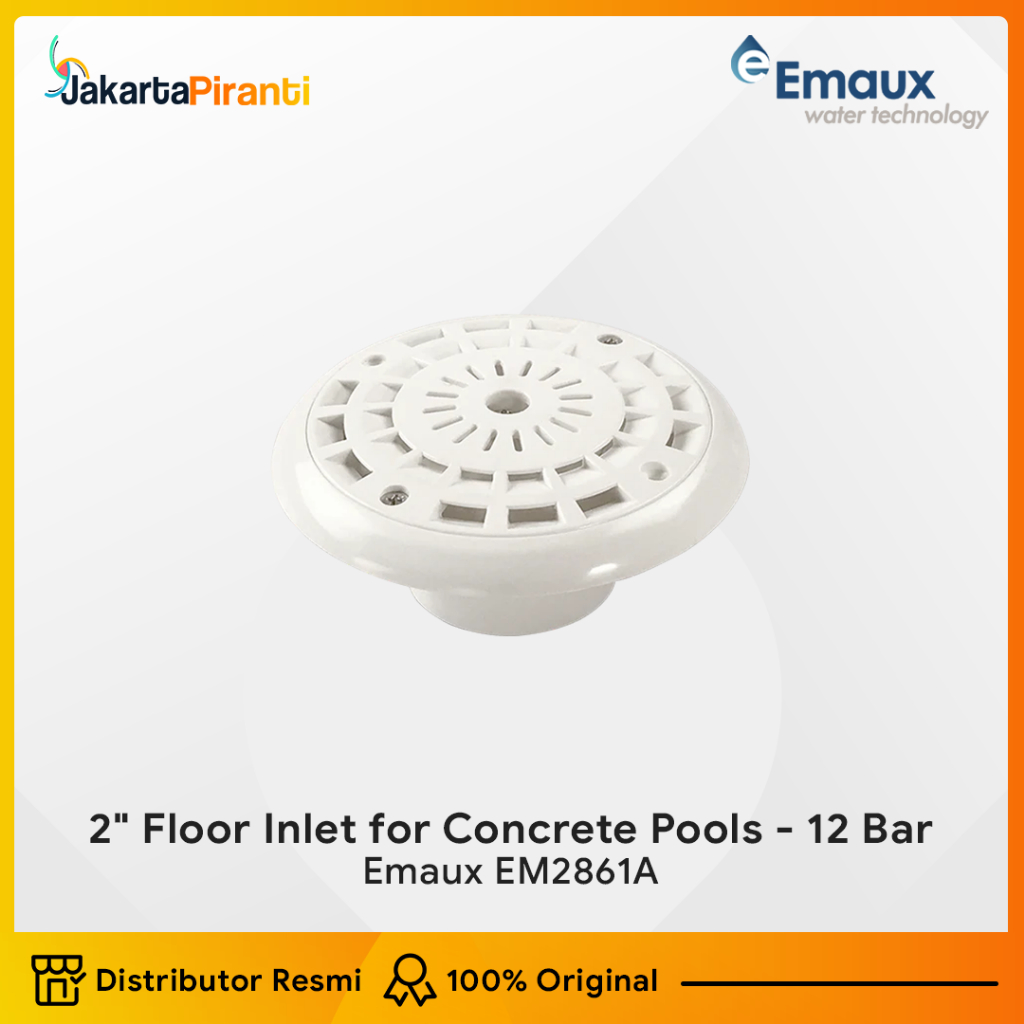 Jual 2" Floor Inlet for Concrete Pools - 12 Bar Fitting Kolam Emaux ...