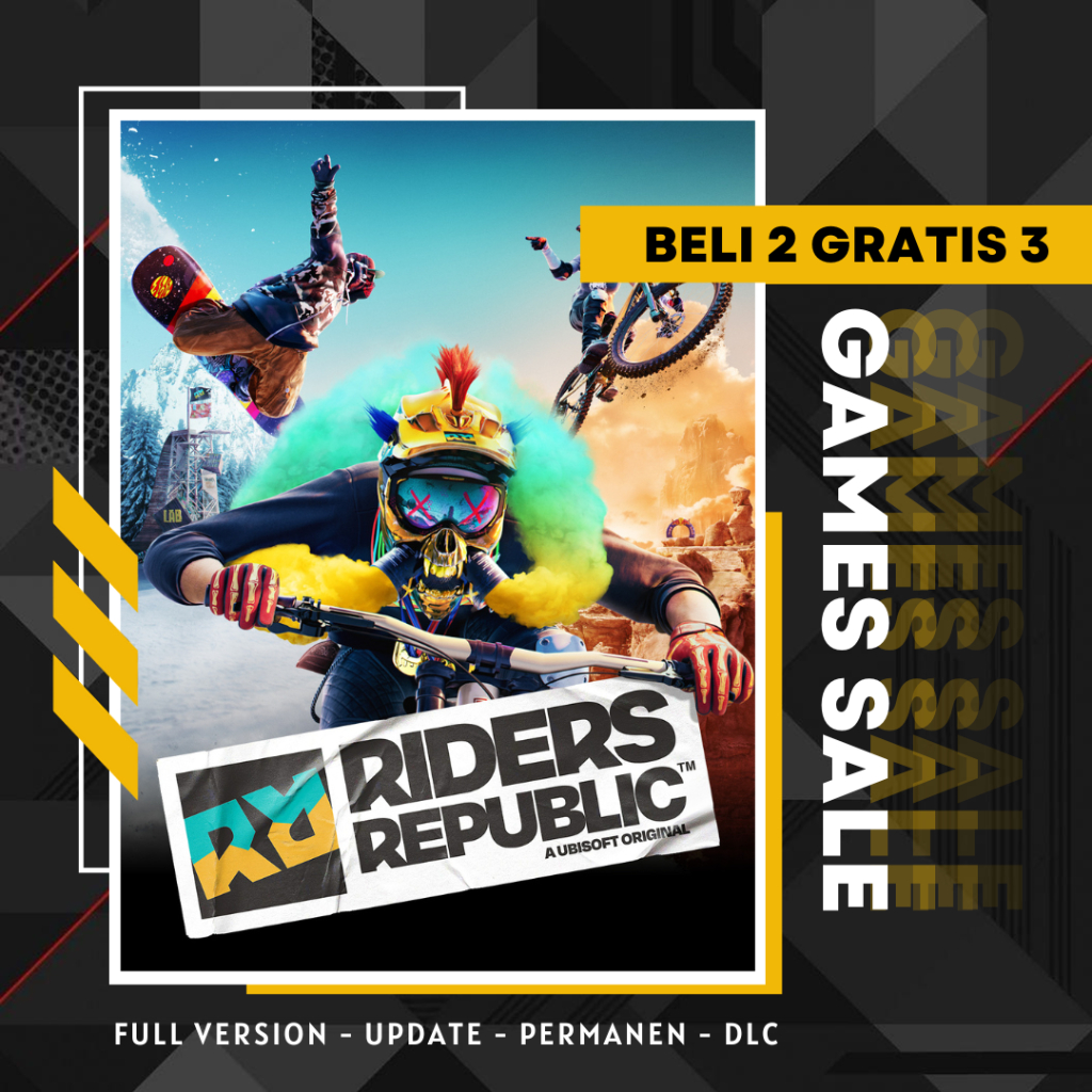 Jual RIDERS REPUBLIC - GAME PC - GAME LAPTOP - PC GAMES | Shopee Indonesia