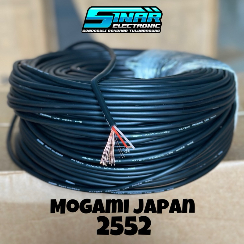 Jual KABEL MIC MOGAMI 2552 MADE IN JAPAN ORIGINAL | Shopee Indonesia