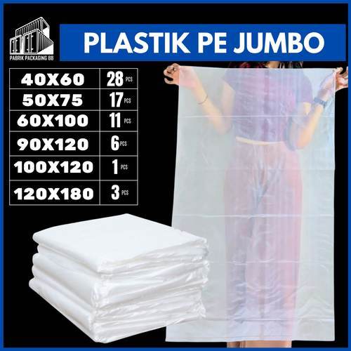 Jual Plastik PE JUMBO 40X60 50X75 60X100 90X120 120X180 Kantong Karung ...
