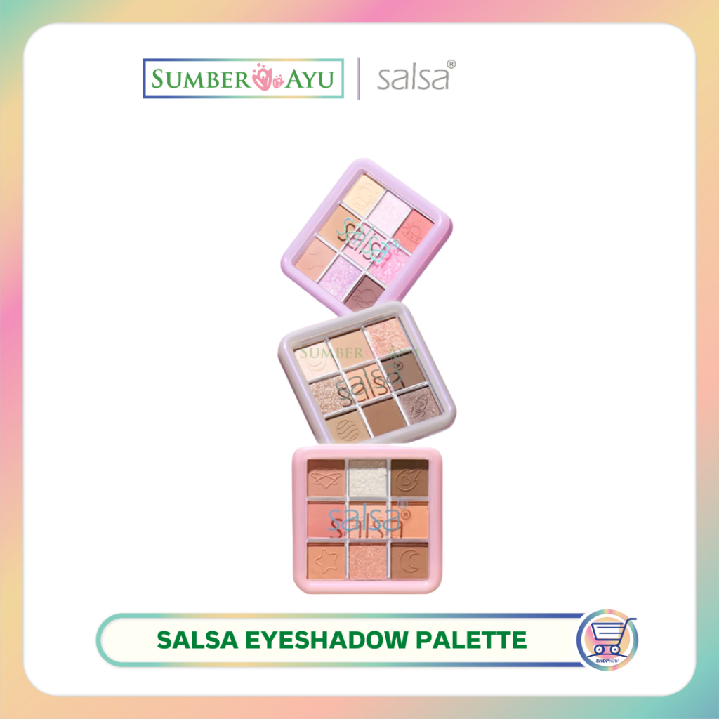Jual SUMBER AYU SALSA EYESHADOW PALETTE | Shopee Indonesia