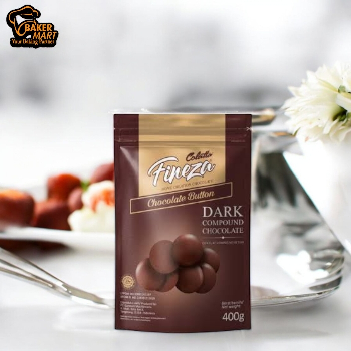Jual Colatta Fineza Chocolate Compound Button 400Gr | Shopee Indonesia