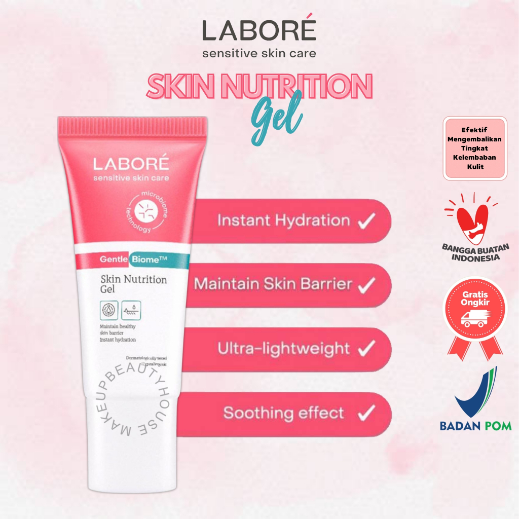 Jual LABORE GentleBiome Skin Nutrition Gel 50ml - Gel Pelembab Kulit ...