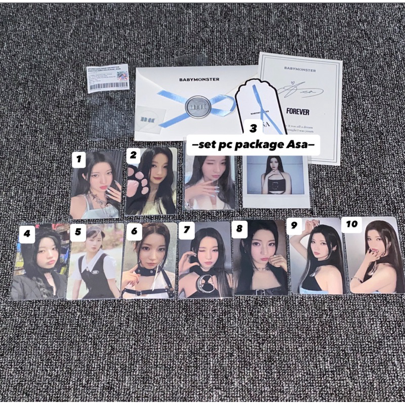 Jual [baca deskripsi produk] OFFICIAL Photocard Asa Babymonster ...
