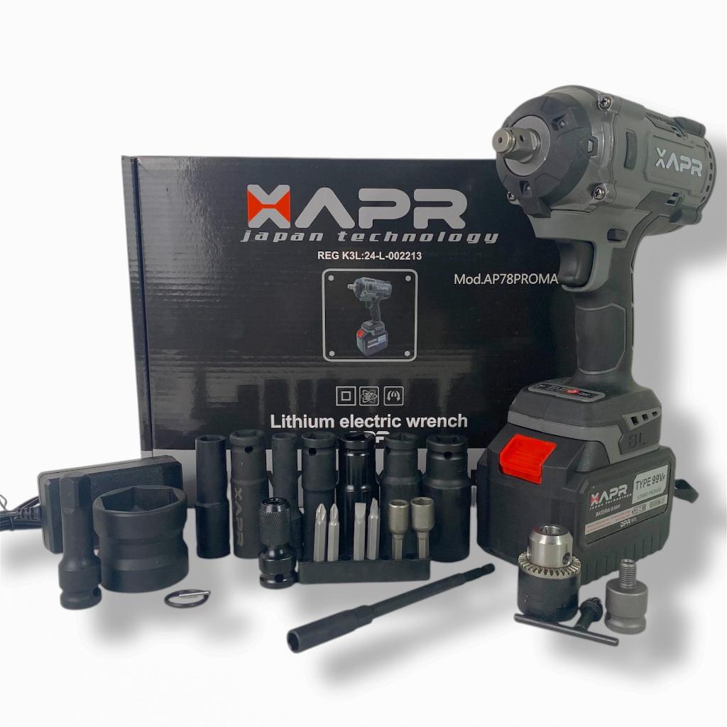 Jual XAPR Impact Wrench Cordless JUMBO Untuk Buka Ban mobil dan Truk ...