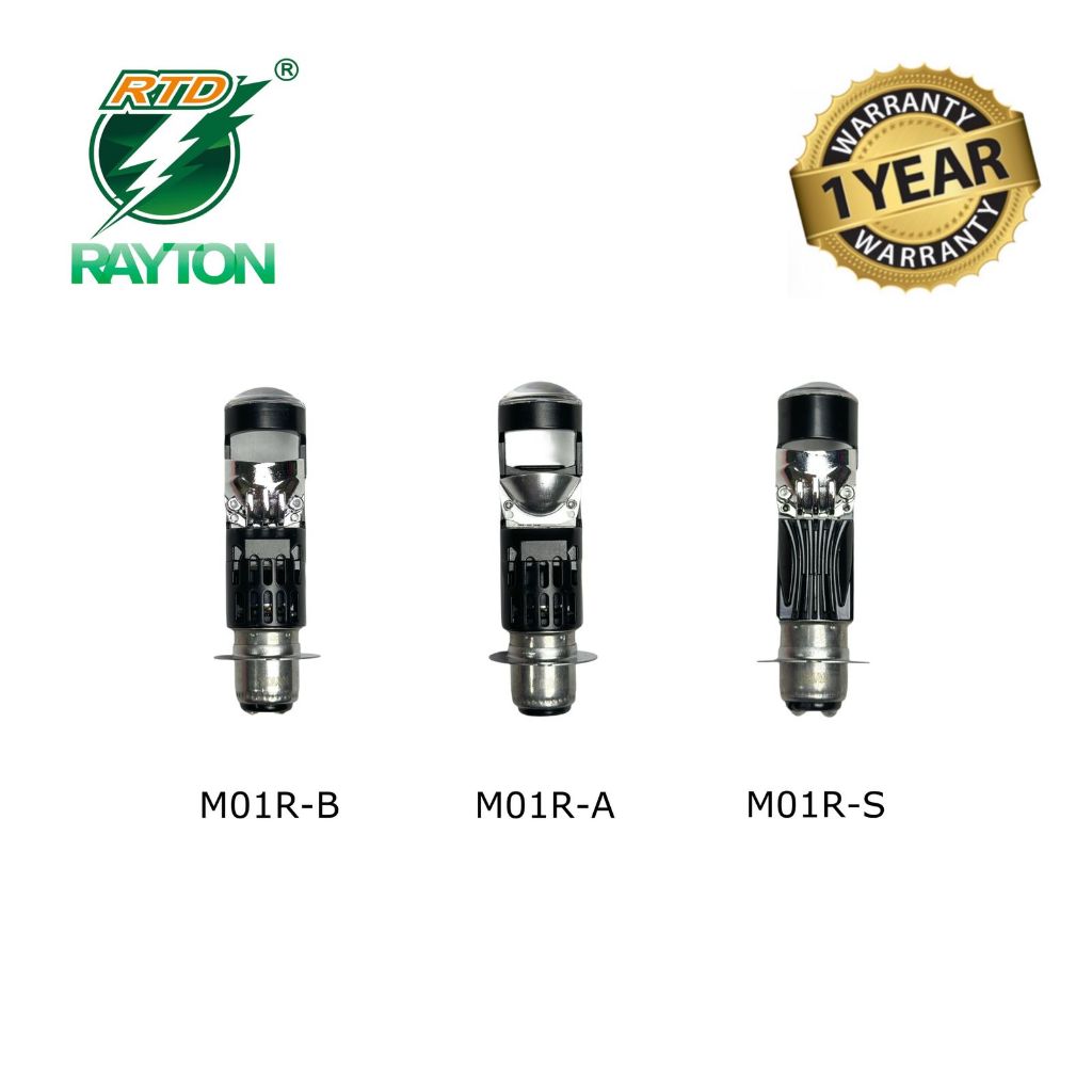 Jual RTD Rayton Mini Proji Led Otomotif Motor M01R-A/B/S NON KIPAS DAN ...