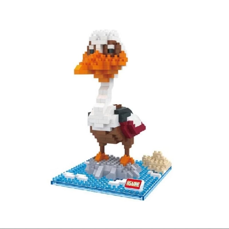 Jual (NEW) Mainan Brick Anak / Balok Susun Nano Block HSANHE 8236 Sea ...