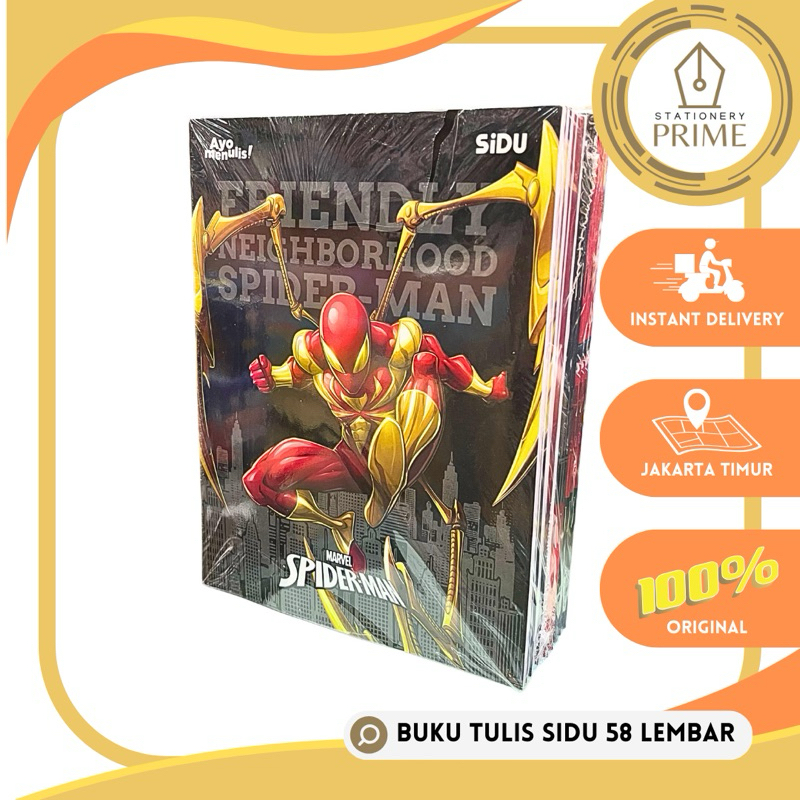Jual Buku Tulis Sinar Dunia / SIDU 58 lembar Marvel Mobile Legends ...