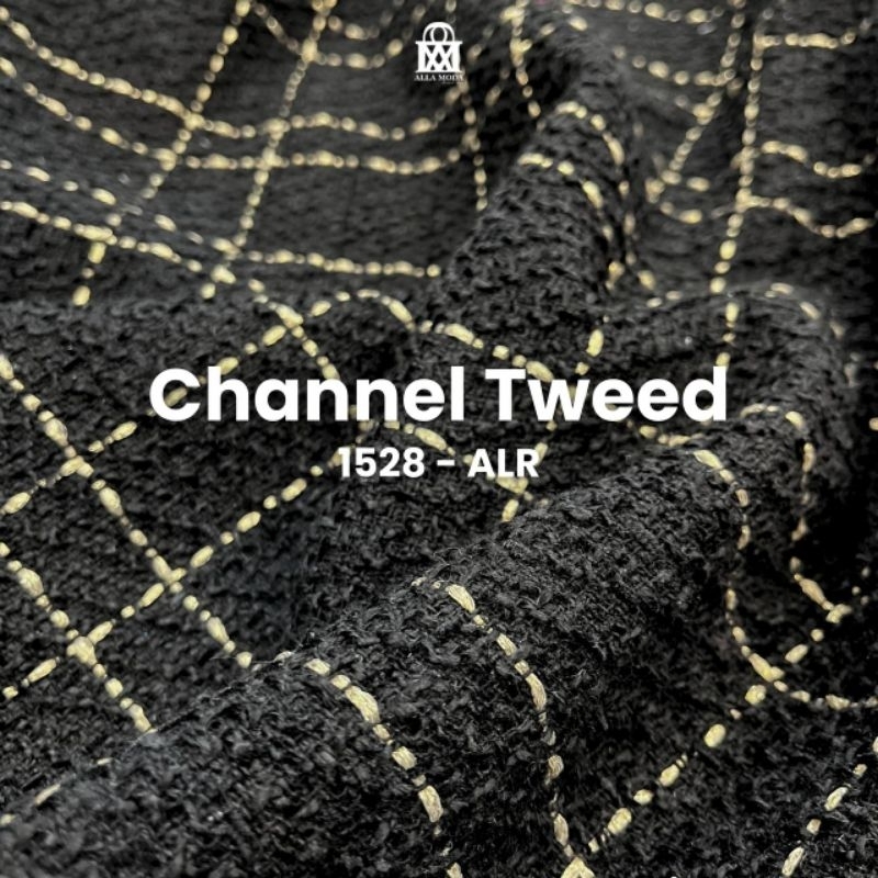 Jual Kain Tweed Meteran Premium/Channel Tweed Blazer (harga per 0,5m ...