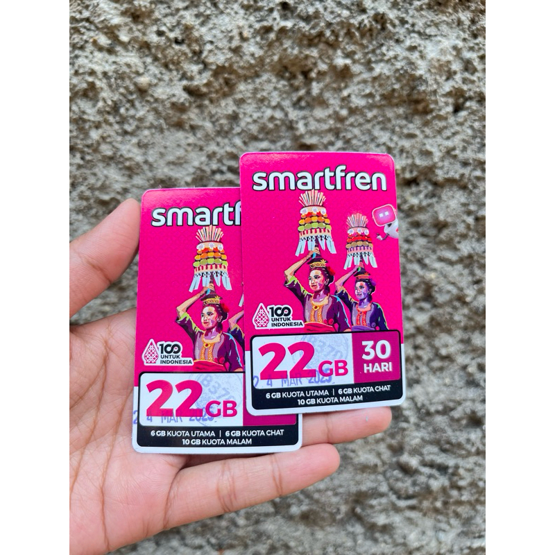 Jual Voucher smartfren 22gb 30hari | Shopee Indonesia