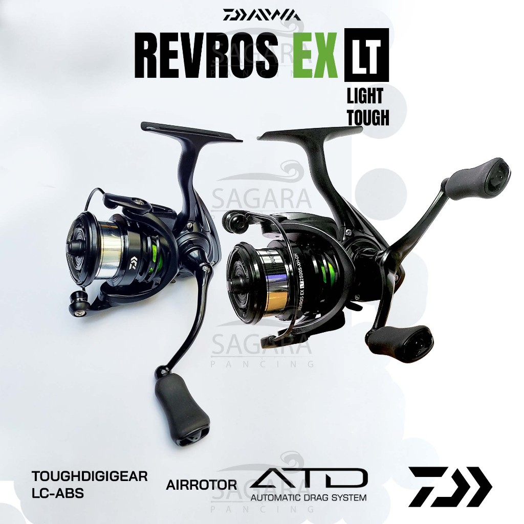 Jual Reel Daiwa Revros EX LT Reel Pancing Spinning Power Handle | Shopee Indonesia