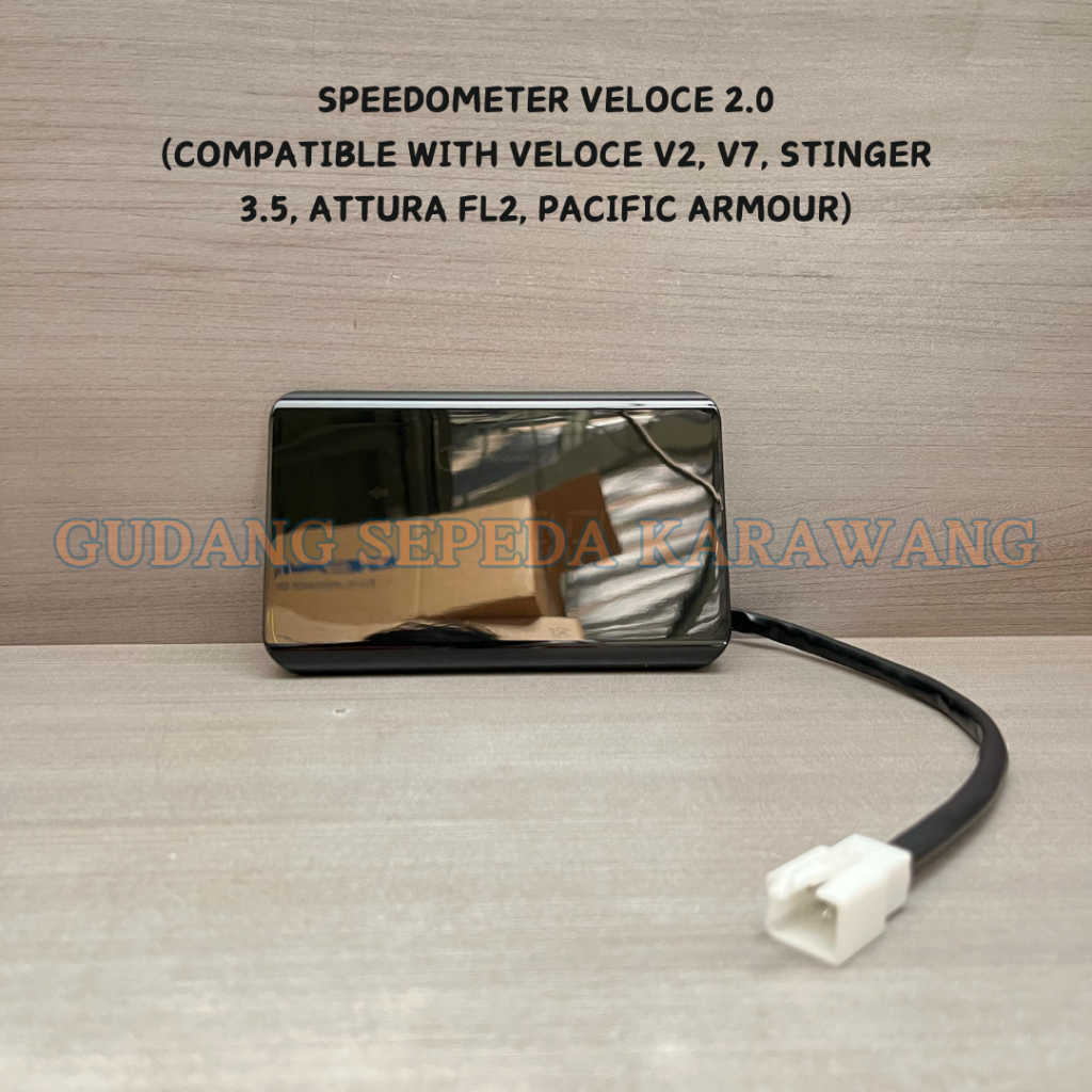 Jual SPEEDOMETER DIGITAL SEPEDA LISTRIK VELOCE 2.0 V2 V7 ARMOUR ATTURA ...