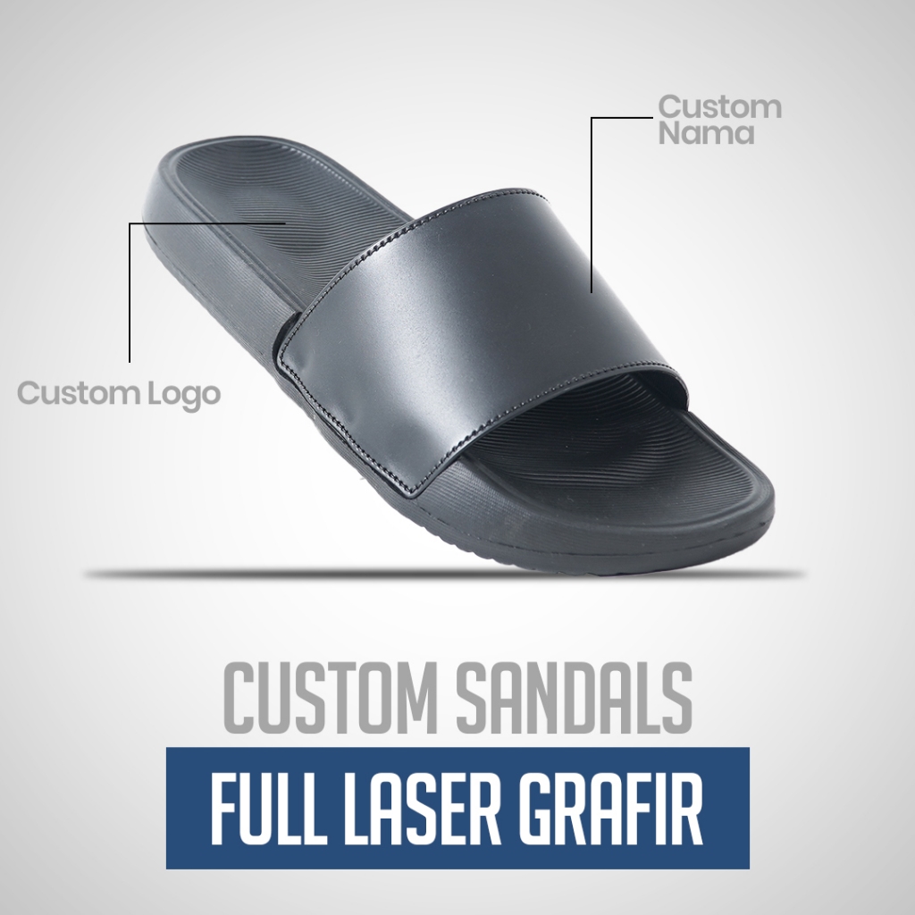 Jual Ohio * Sandal Slide Custom I Sandal Slop Pria Wanita Custom l ...