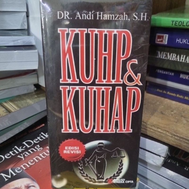 Jual kuhp dan kuhap by Andi Hamzah | Shopee Indonesia