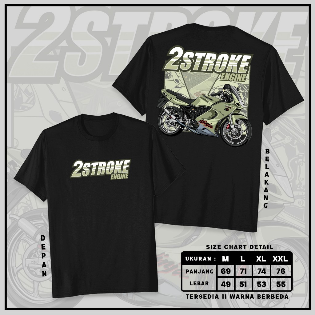 Jual Kaos 2 Stroke Indonesia - Baju Motor 2 Tak Two Stroke Engine - Tshirt Distro Racing Herex ...