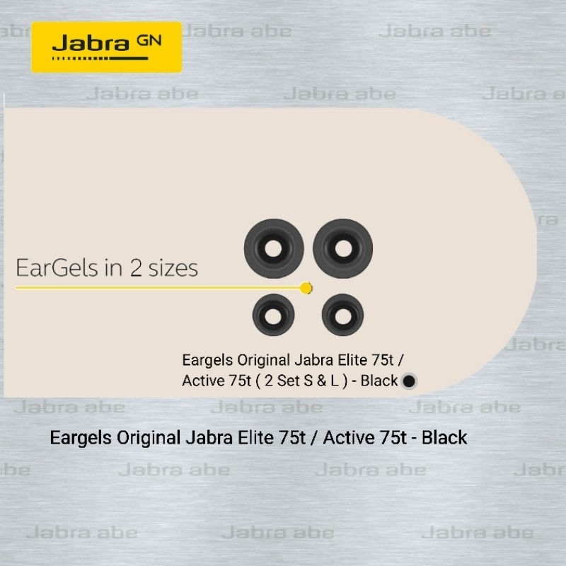 Jual Eargels Jabra Elite 75t / Active 75t Original | Shopee Indonesia