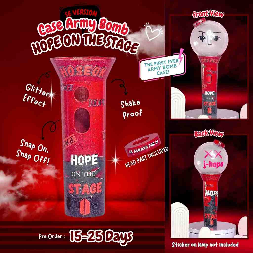 Jual Case Army Bomb Hope On The Stage | HANYA CASE BUKAN ARMY BOMB ...