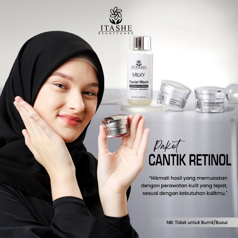 Jual Paket Cantik RetinoL ITASHE | Shopee Indonesia