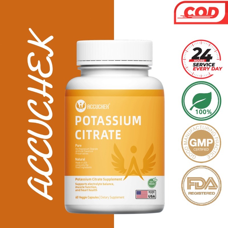 Jual Suplemen Lemon Kalium 105mg, Mendukung Fungsi Otot dan Sistem ...